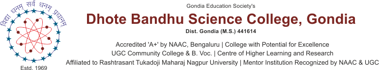 D. B. SCIENCE COLLEGE, GONDIA – WELCOME TO D. B. SCIENCE COLLEGE, GONDIA